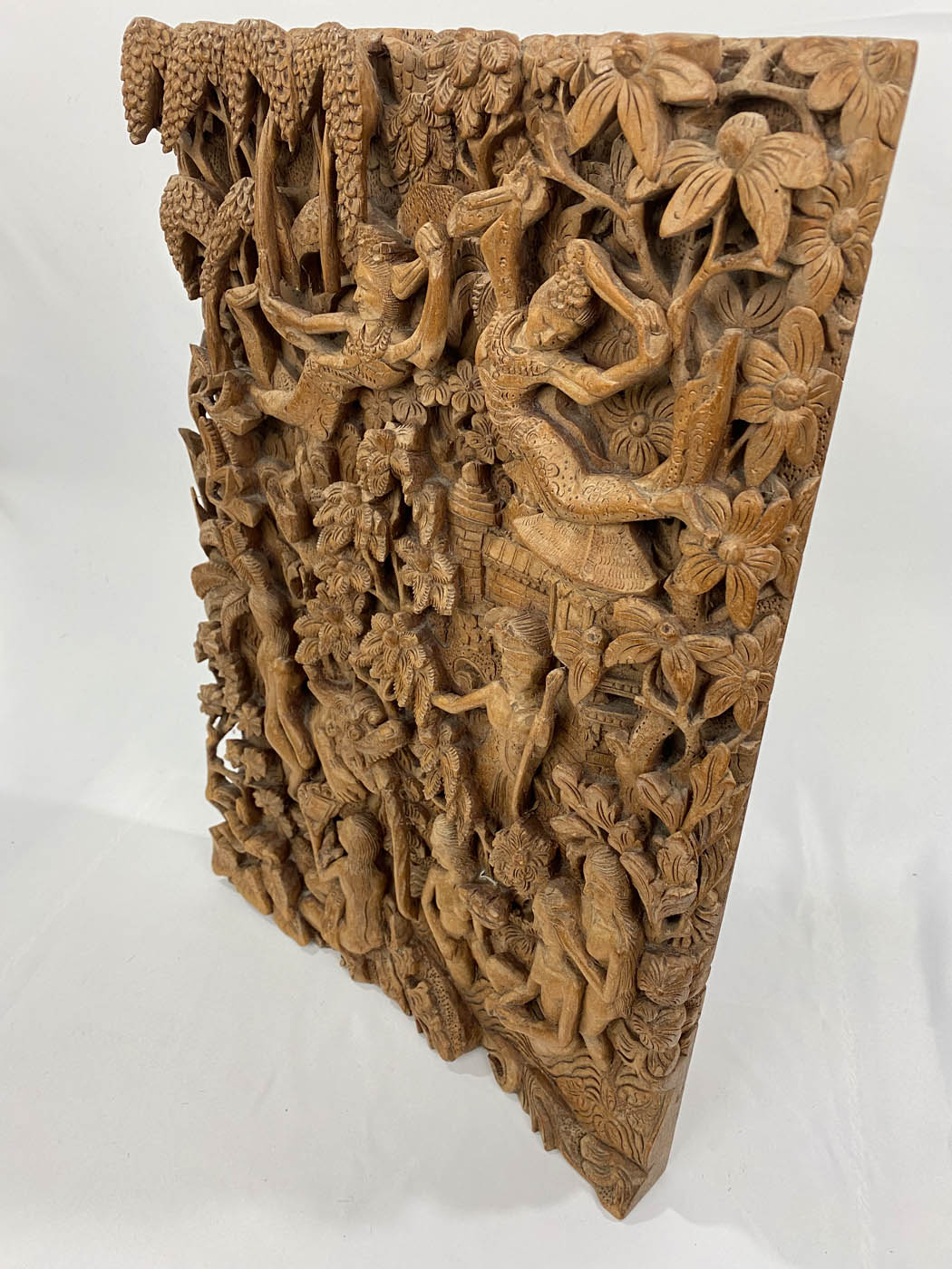 Balinese Wooden Panel Carving